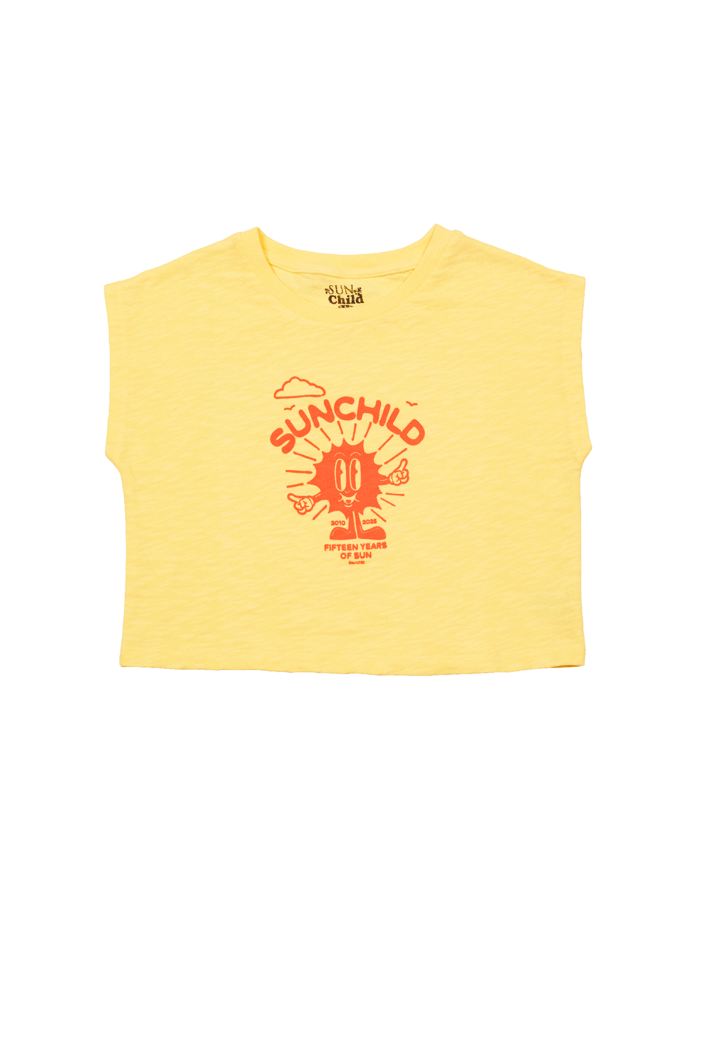 Tshirt enfant - Mr Sun - Limoncello - SUNCHILD
